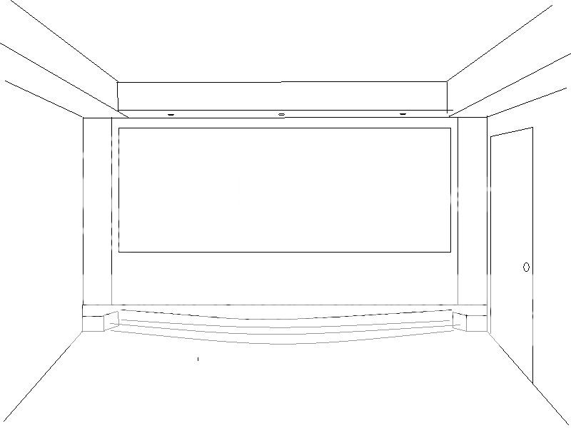 Help me design screen wall with electrical/mechanical access | AVS Forum