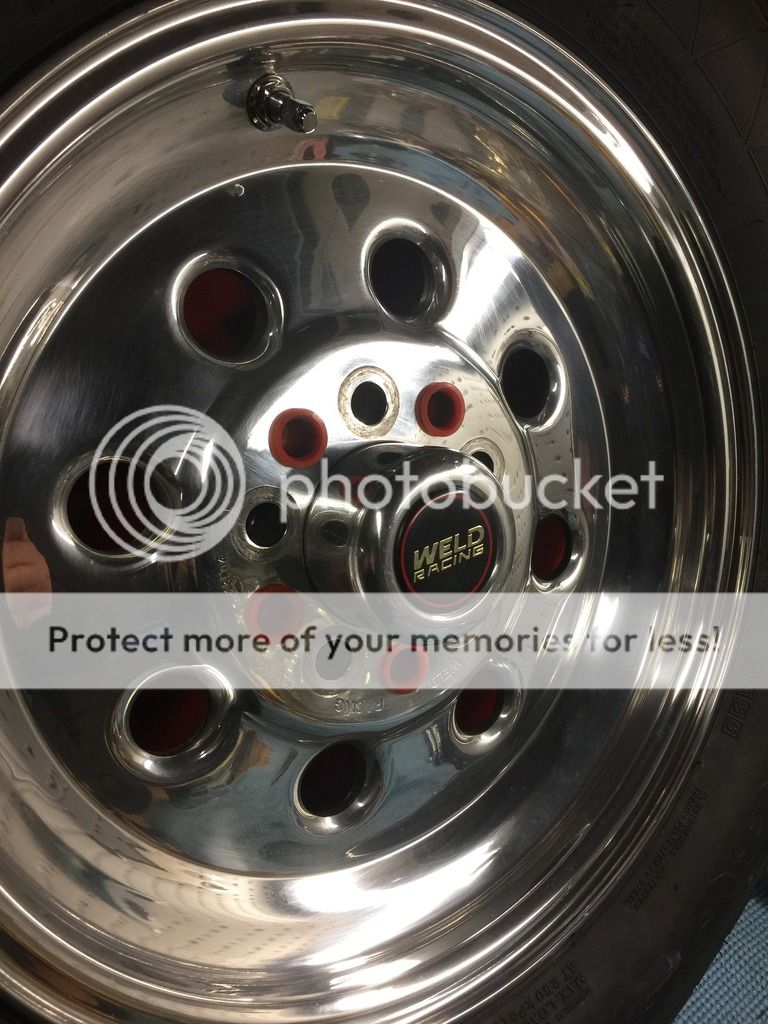 For Sale - 5 lug Weld Draglite front wheels | Ford Mustang Forums