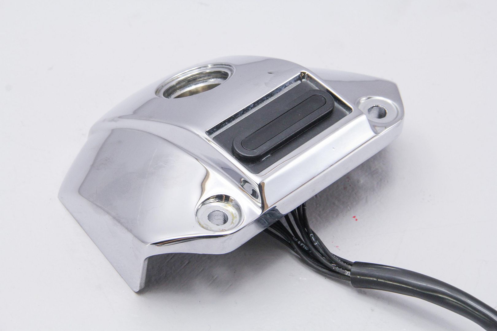 05 Harley Dyna Low FXDL Dash Indicator Lights & Headlight Chrome Cover ...